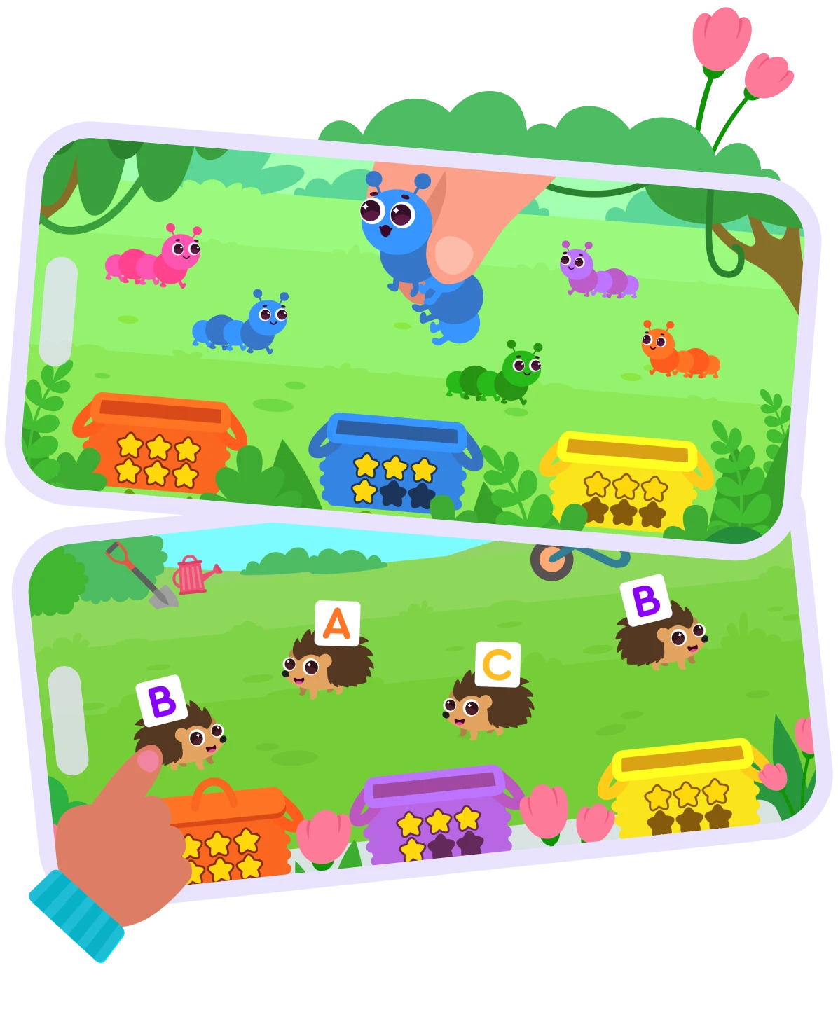 Bug Explorer Game for Kids – Learn Color Sorting | Keiki