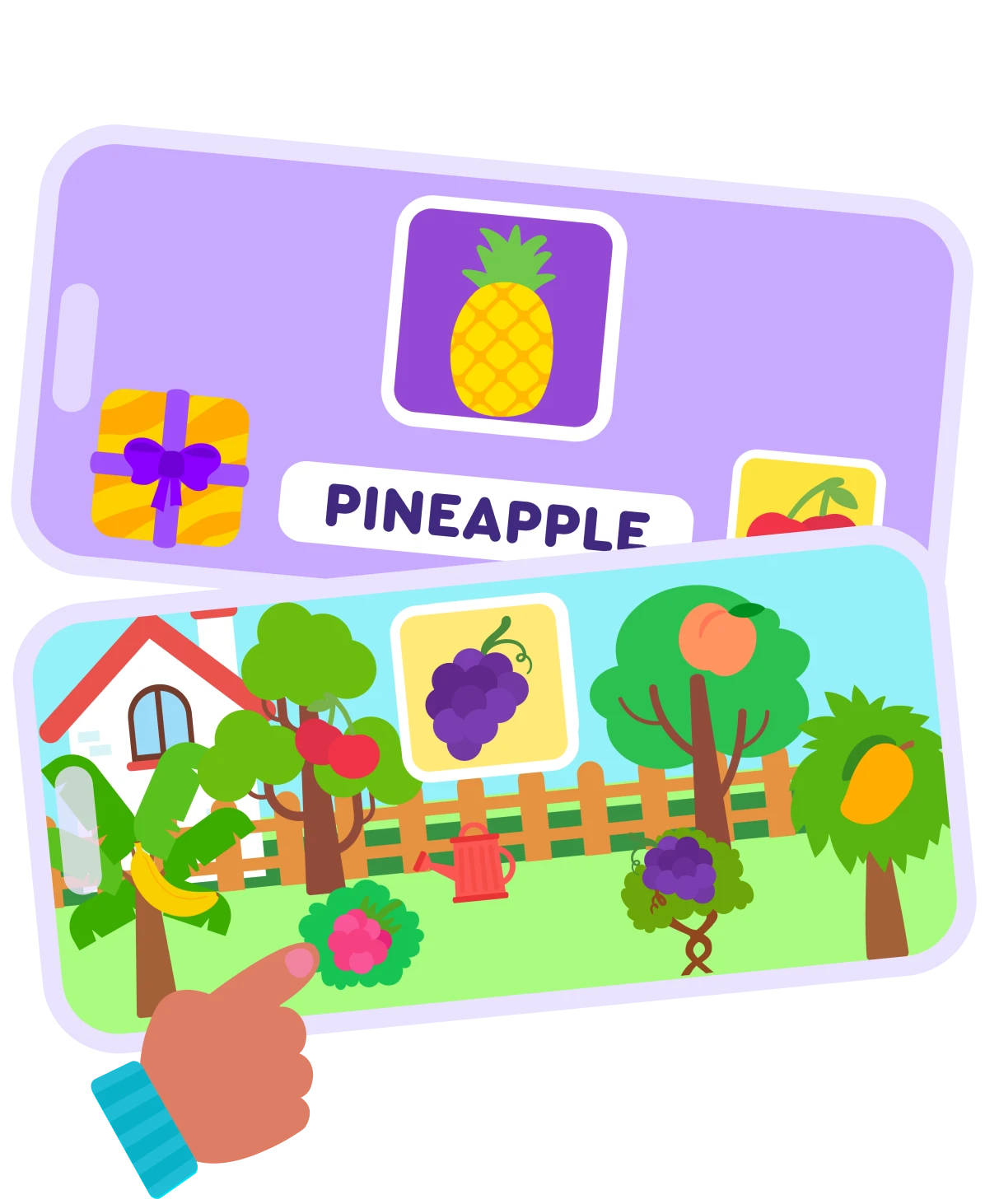 Fruits – Flashcard Memory Game | Keiki