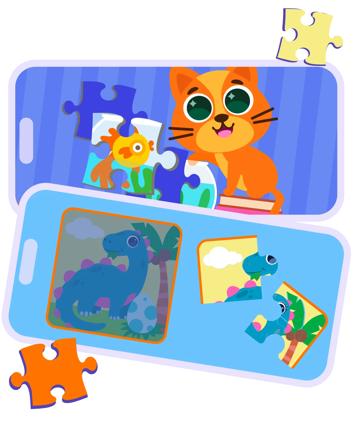 Funny Puzzles – Bright Logic Game for Kids | Keiki