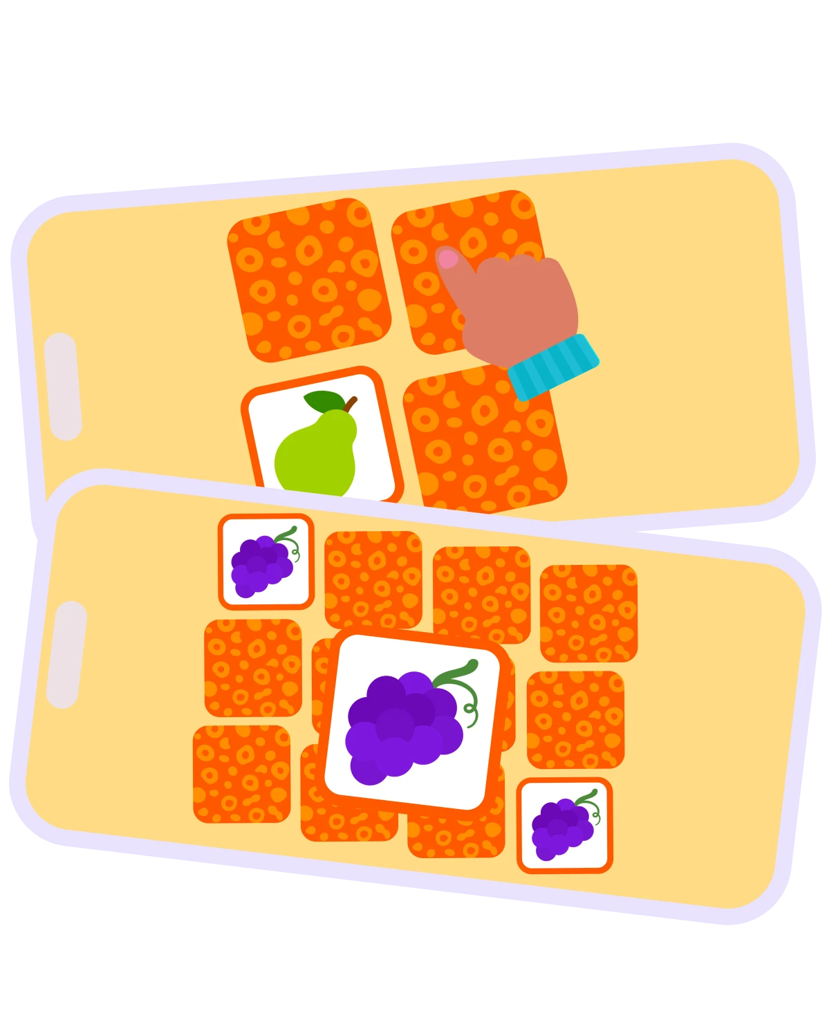 Fruit Cards Game for Kids – Learn Fruits, Colors & Sorting Skills | Keiki