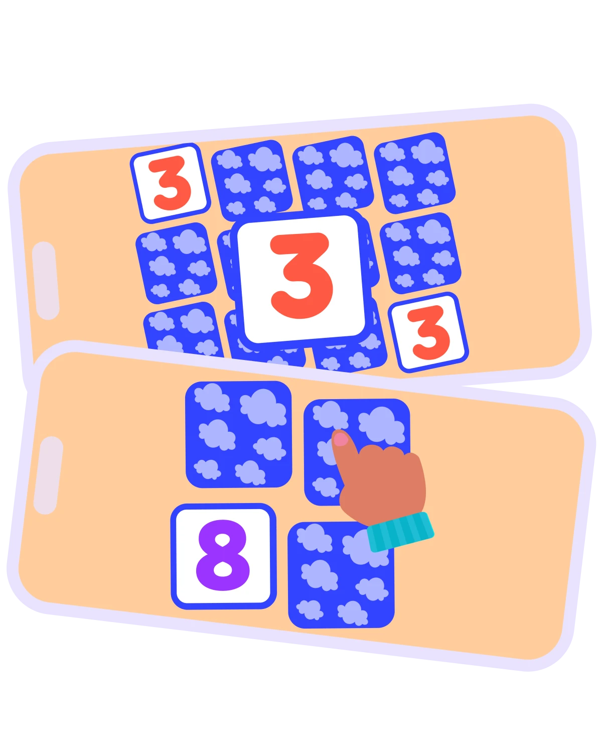 Number Memory Cards Game for Kids – Learn Numbers & Build Memory Skills ...
